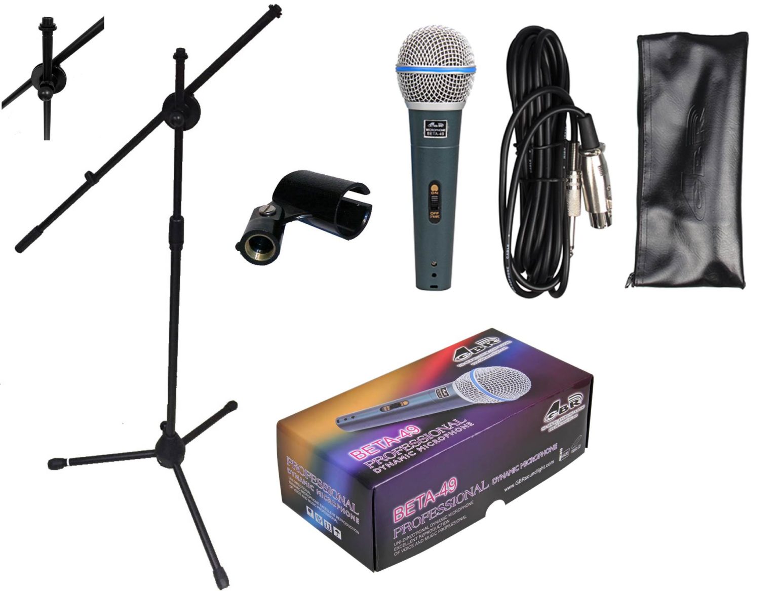 Combo Micrófono Ms 58 + 1 Pie Jirafa + Cable+soporte – Todo DJ | Tienda ...